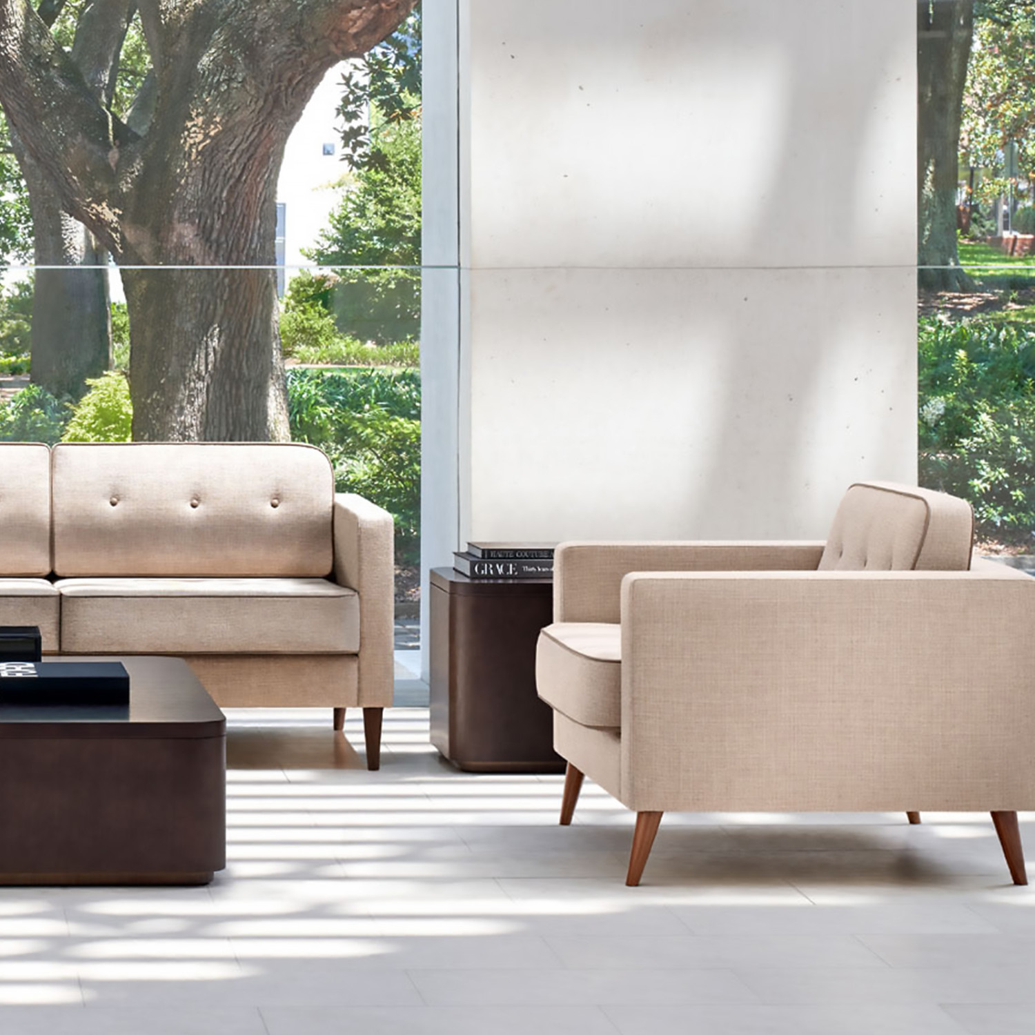 BERNHARDT DESIGN HARMONY LOUNGE CHAIR - KE-ZU FURNITURE AUSTRALIA