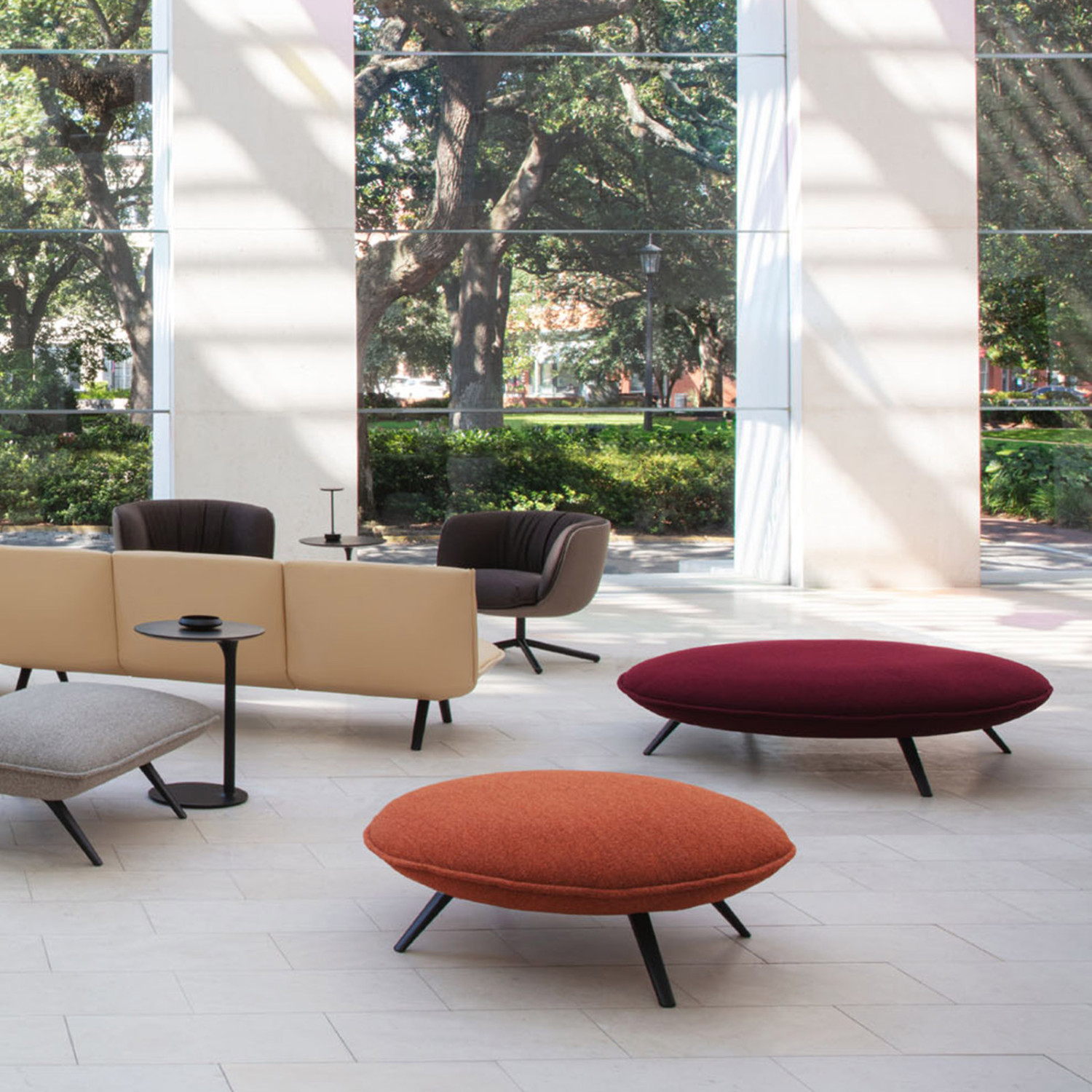 BERNHARDT DESIGN LUCA OTTOMAN - KE-ZU FURNITURE AUSTRALIA