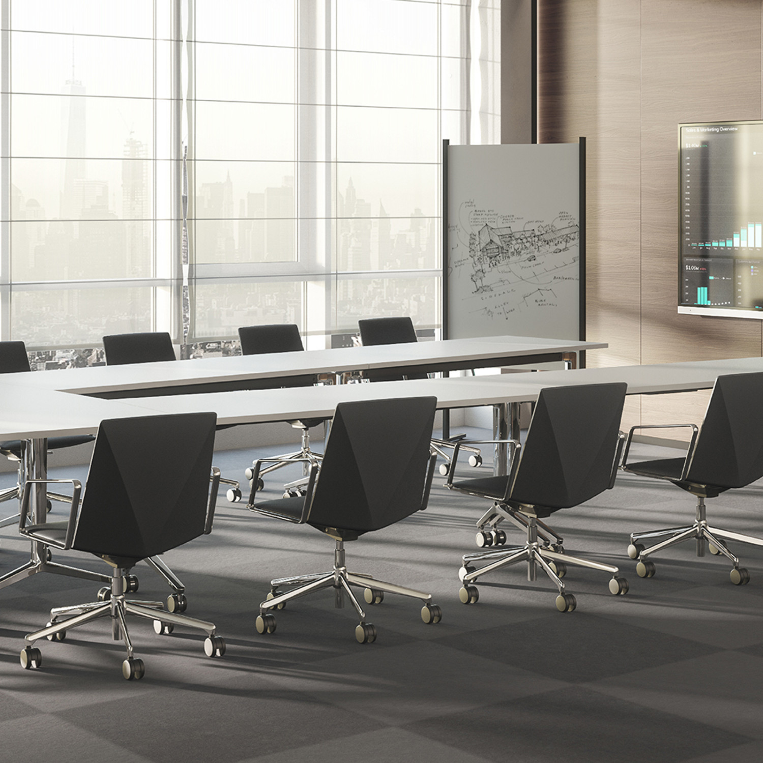 BERNHARDT DESIGN HUDSON TABLE - KE-ZU FURNITURE AUSTRALIA