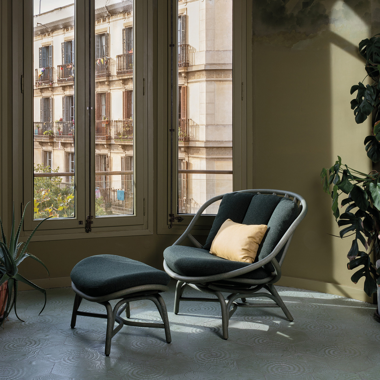 EXPORMIM ARMADILLO FOOT STOOL - KE-ZU FURNITURE AUSTRALIA